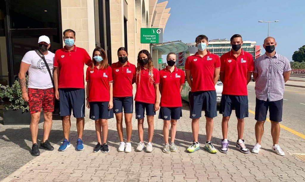 Maltese swimmers competing at European Junior Championships