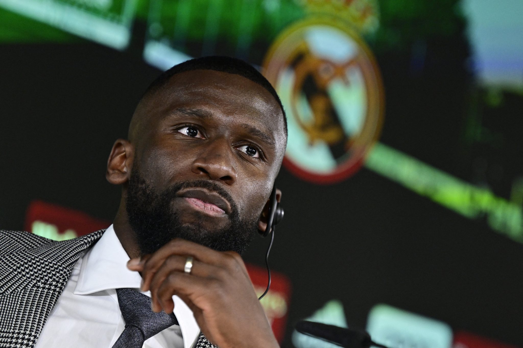 Real Madrid’s Rudiger out until end of season after knee surgery