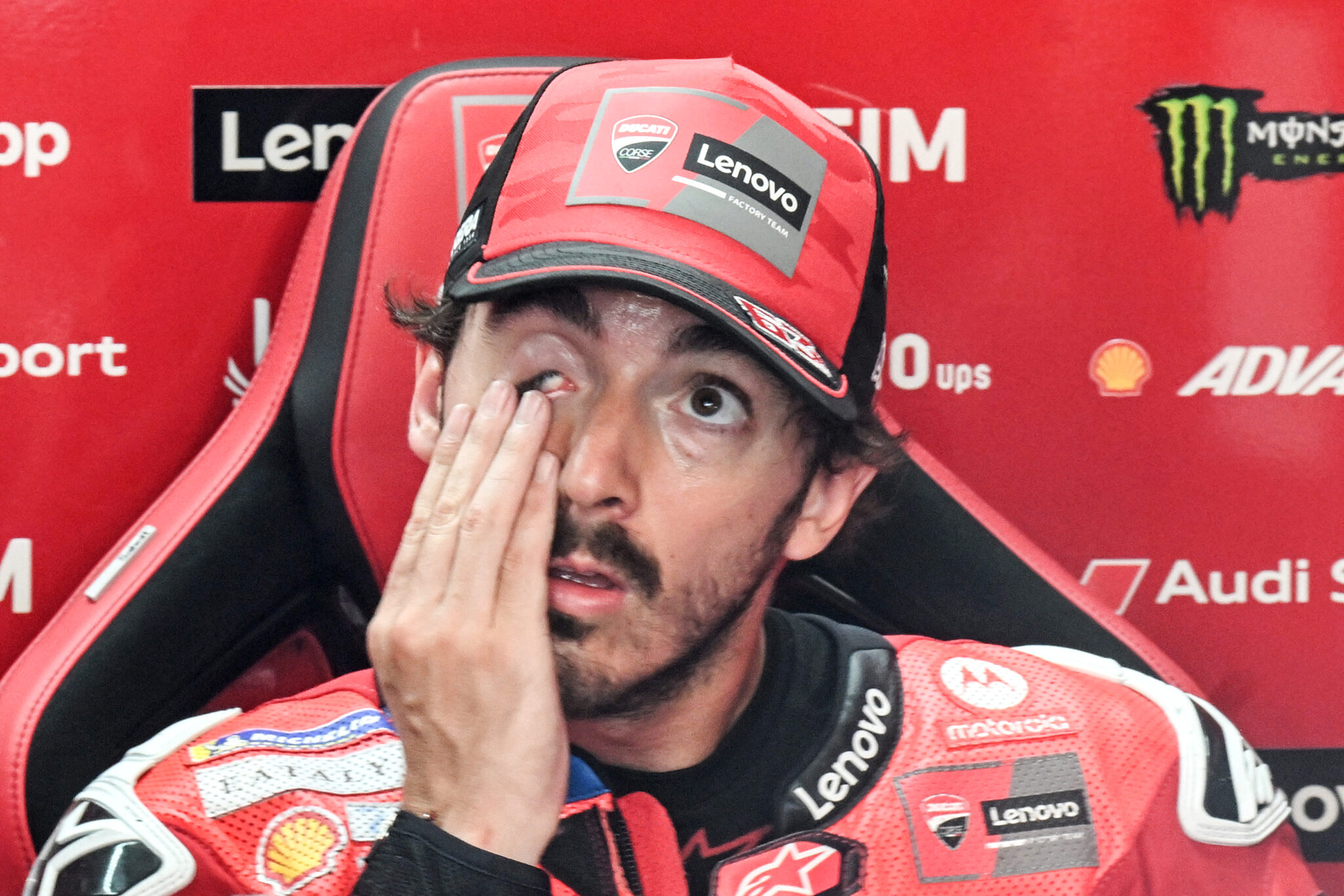 Bagnaia takes Czech MotoGP pole as Marquez crashes