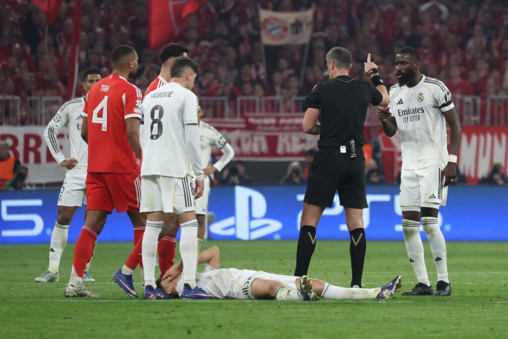 Real Madrid slam ‘unbelievable’ red card after Bayern defeat
