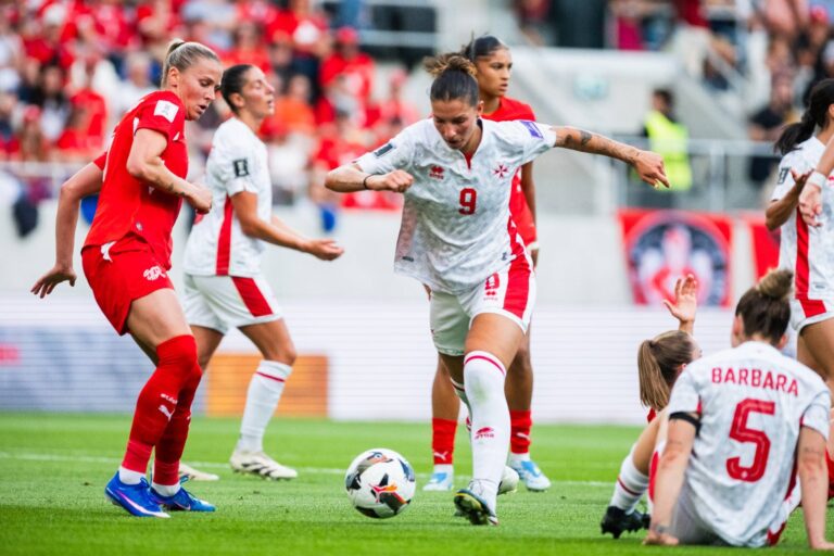 Strong Switzerland sink Malta women in World Cup qualifier
