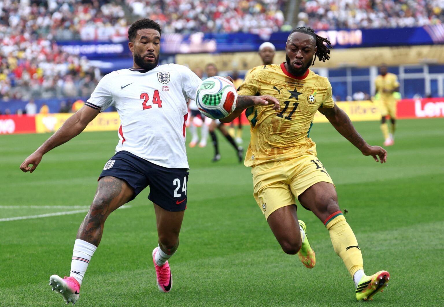 Injured England defender James to miss Panama game at World Cup